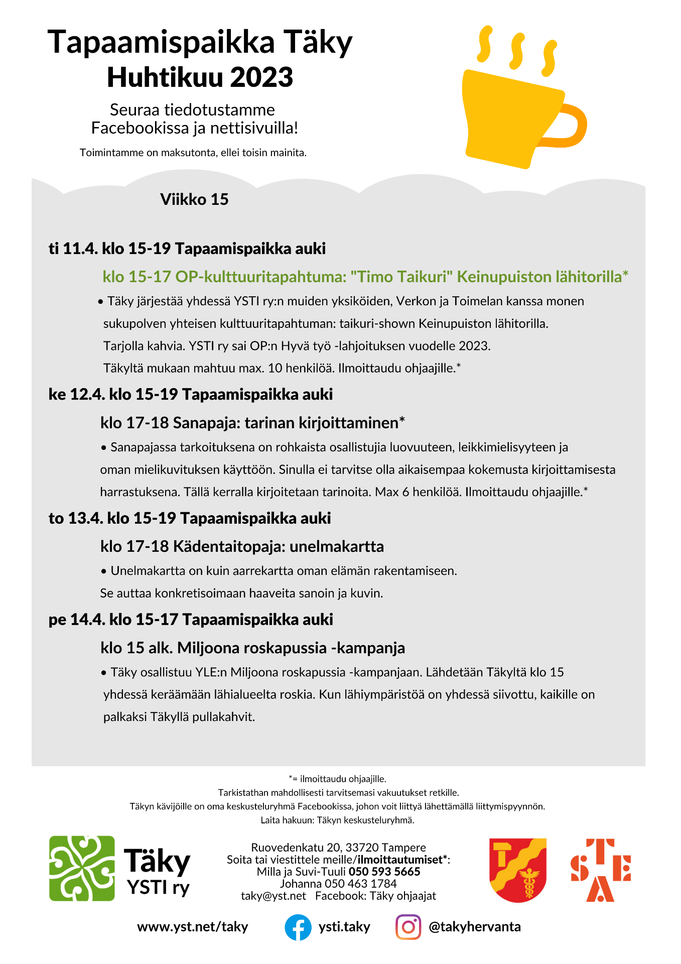 Täkyn viikot 15-16 :: www.yst.net